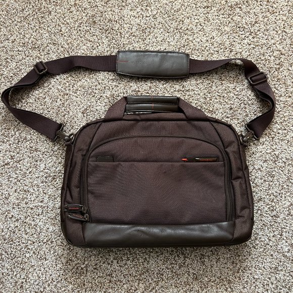 Samsonite | Bags | Samsonite Ballistic Nylon Brown Laptop And Tablet ...